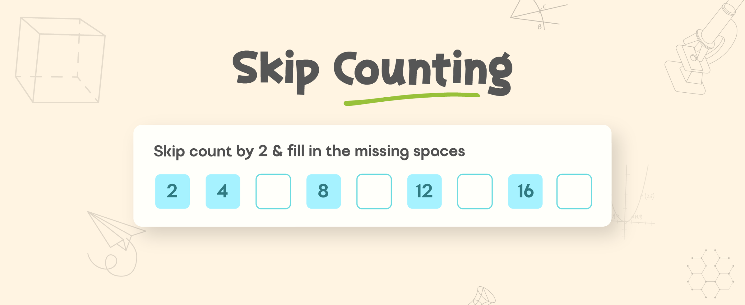 What Is Skip Counting for Class 1 Math Students?